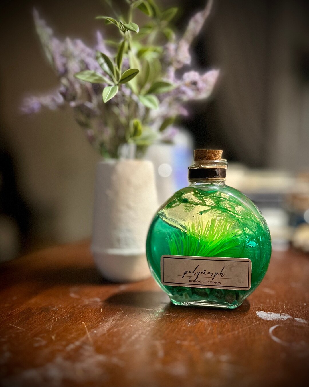 Potion | “potion of Polymorph” | Hand-made Sensory Jar Styled in an Old ...