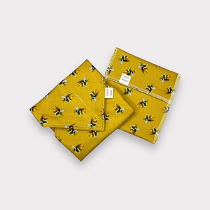 Cotton Sandwich Bag With Velcro Closure, Reusable Snack Bag and ...