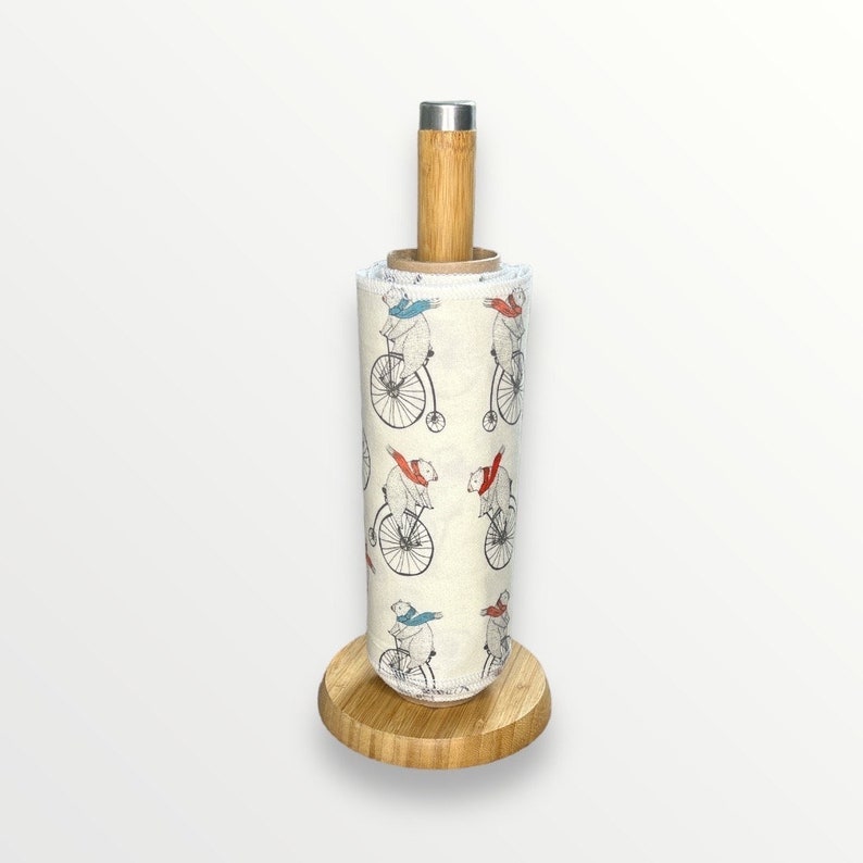 Reusable Kitchen Roll Paperless Kitchen Towel Roll Eco - Etsy