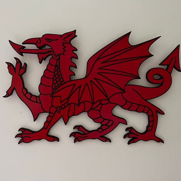 Welsh Dragon - Etsy