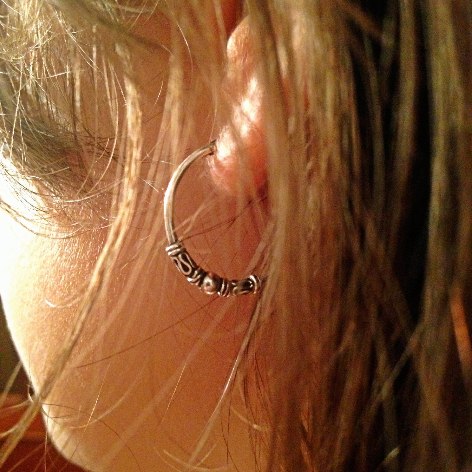 18mm Bali Hoop Earrings Bali Jewelry - Etsy