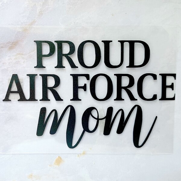 Air Force Mom Decal - Etsy