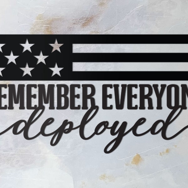 Deployment Decal - Etsy
