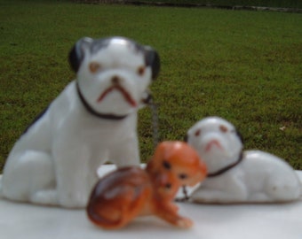 Porcelain dogs | Etsy