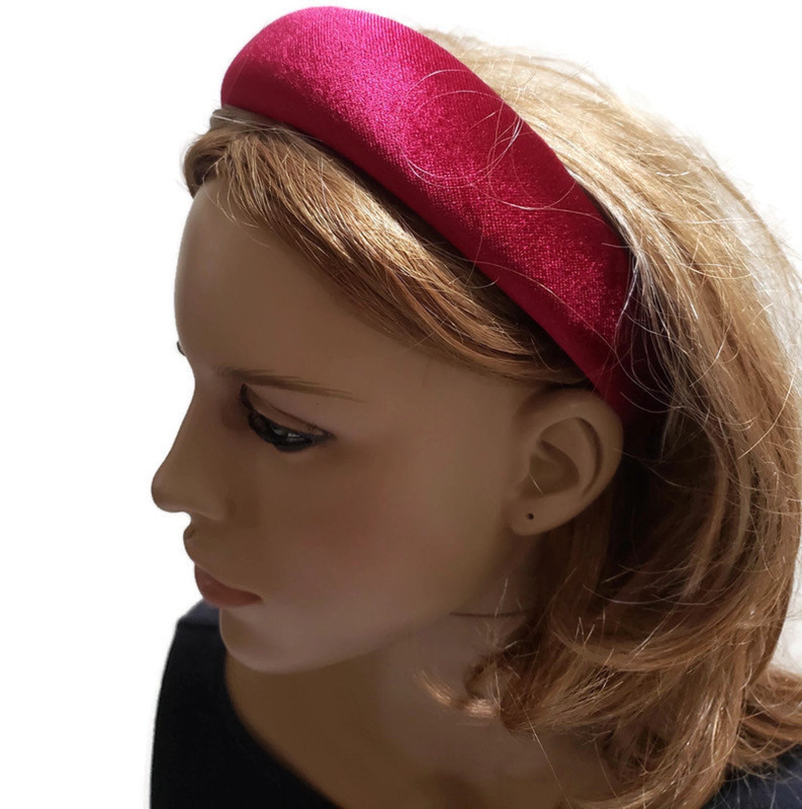 1pc Blogger Celebrity Headband Women Padded Sponge Pearl Etsy