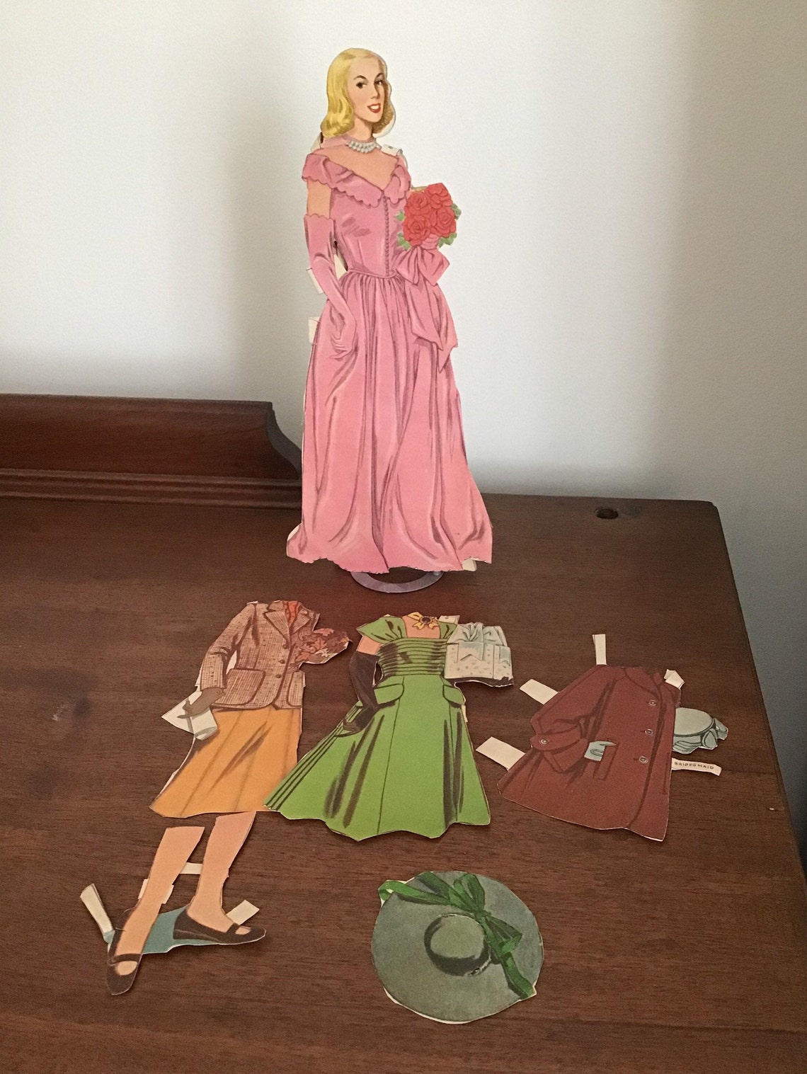 Vintage Whitman Bridal Party Paper Dolls, Whitman Publishing Co., 5340 ...