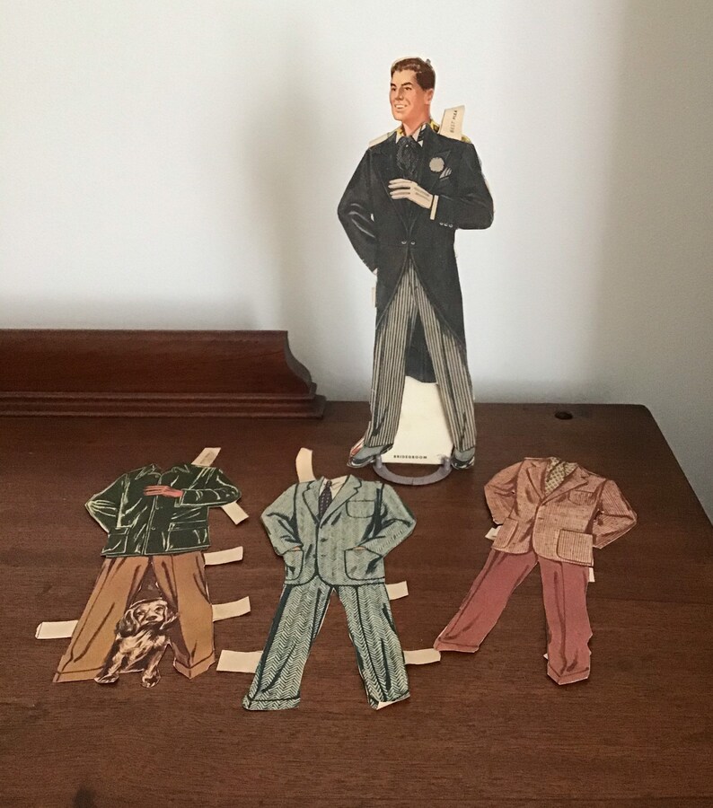 Vintage Whitman Bridal Party Paper Dolls, Whitman Publishing Co., 5340 ...