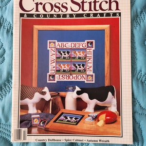 Vintage Cross Stitch and Country Crafts Classic - Etsy