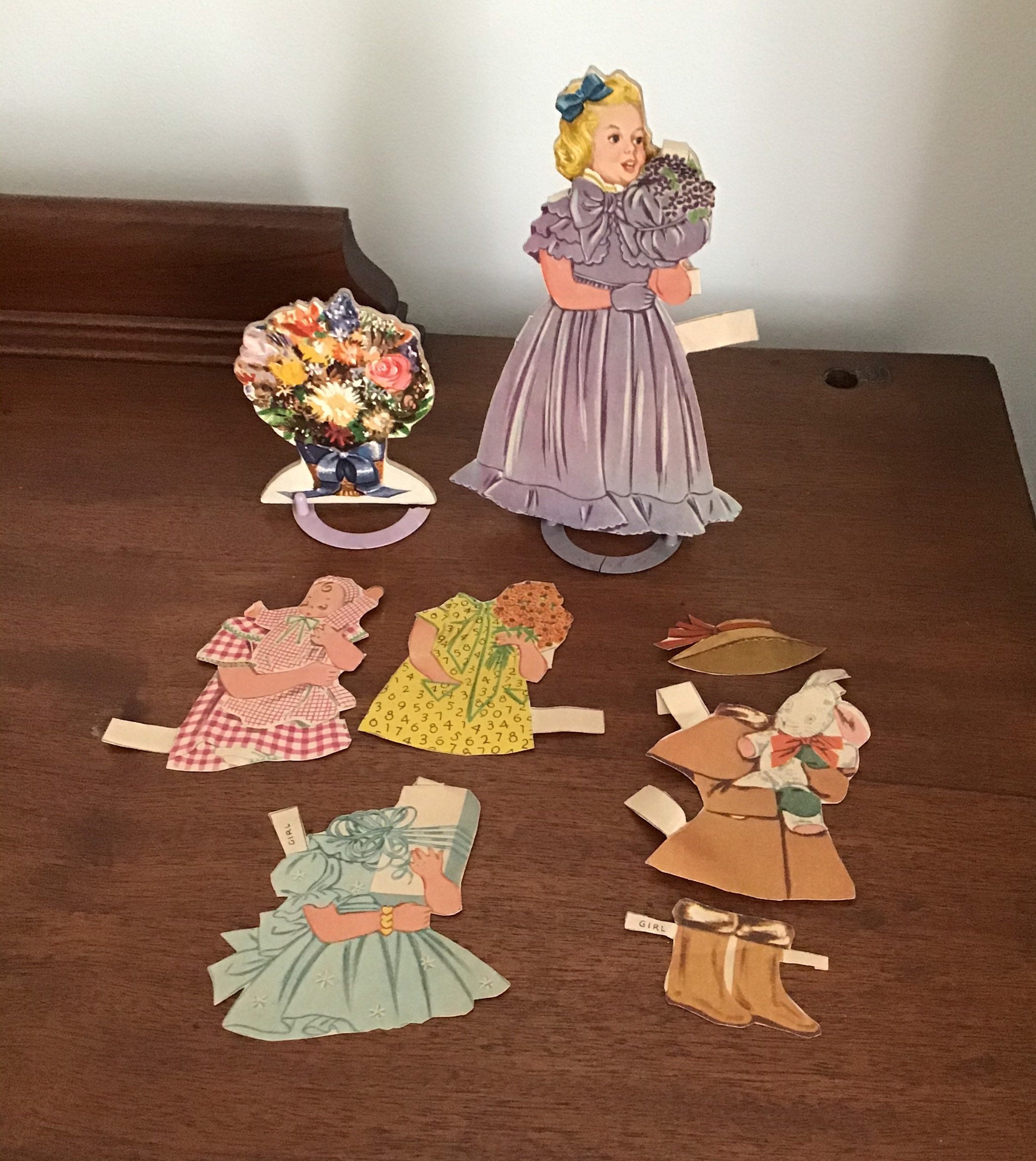 Vintage Whitman Bridal Party Paper Dolls, Whitman Publishing Co., 5340 ...