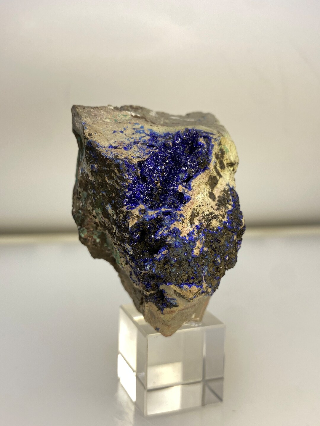 Druzy Azurite Specimen From USA - Etsy UK