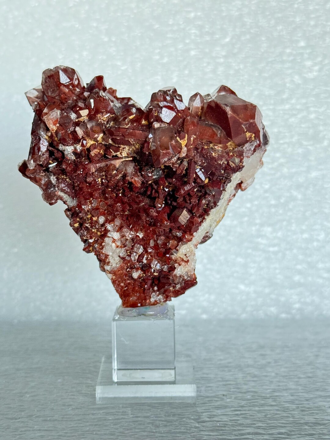 204 Grams, Raw and Compelling. Red Hematite Colored a Generation of ...