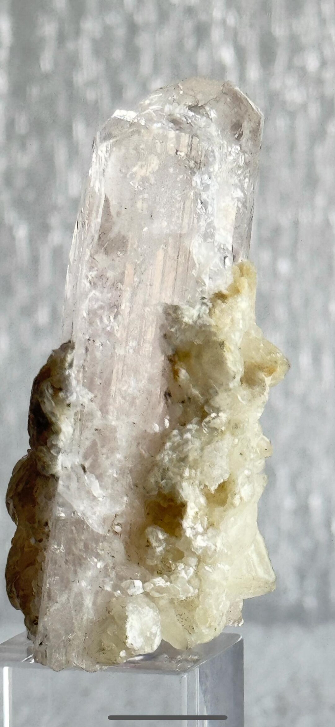 High Gem Grade, Pink Danburite Crystal Cluster. La Aurora Charcas ...