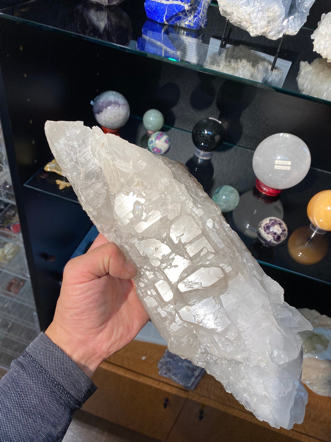 Stunning Double Terminated, Elestial Crystal Semi-smoky Skeletal Quartz ...
