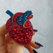 Anatomical Heart Brooch Human Heart Pin Medical Anatomy Pins - Etsy