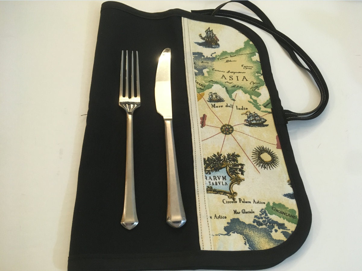 WORLD MAP PLACEMAT - World Map Placemat - World Map Gift - Travelers ...