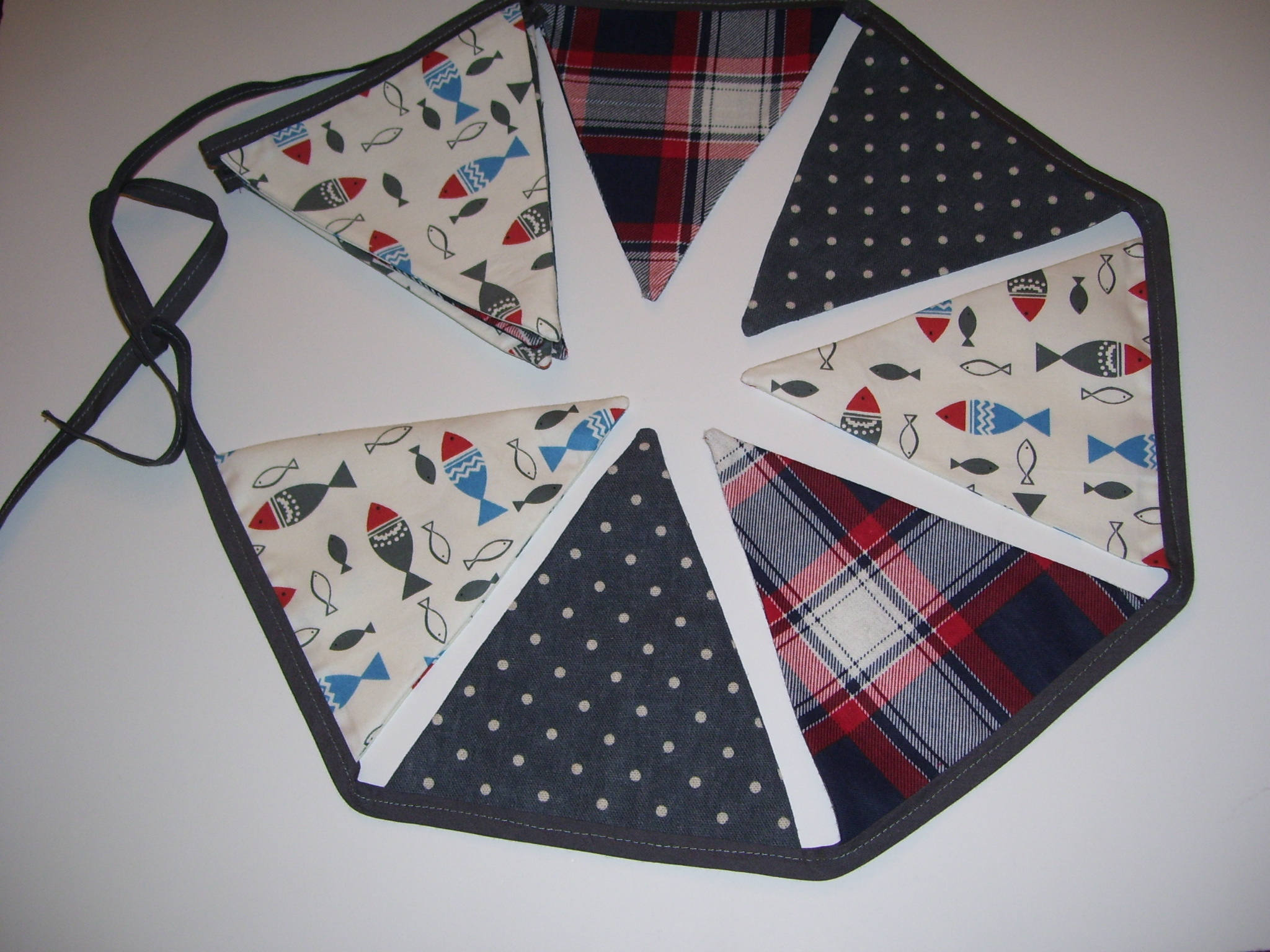 FISH BUNTING BANNERS Fish Bunting Flag Fish Party Decor Fish Birthday ...