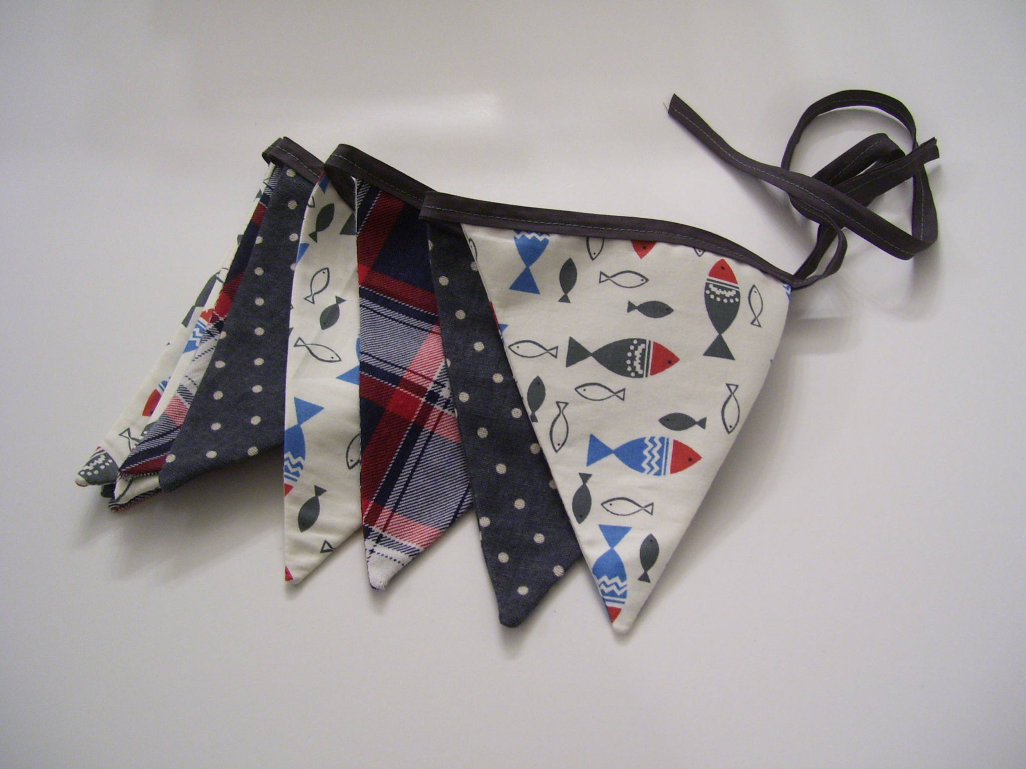 FISH BUNTING BANNERS Fish Bunting Flag Fish Party Decor Fish Birthday ...