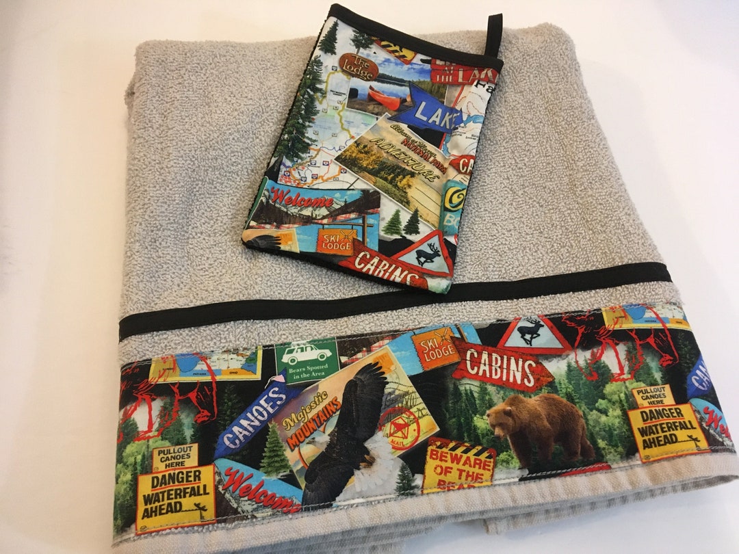 CABIN BATH TOWEL - Cabin Life Style - Cabin Bath Towel - Cabin Bath ...