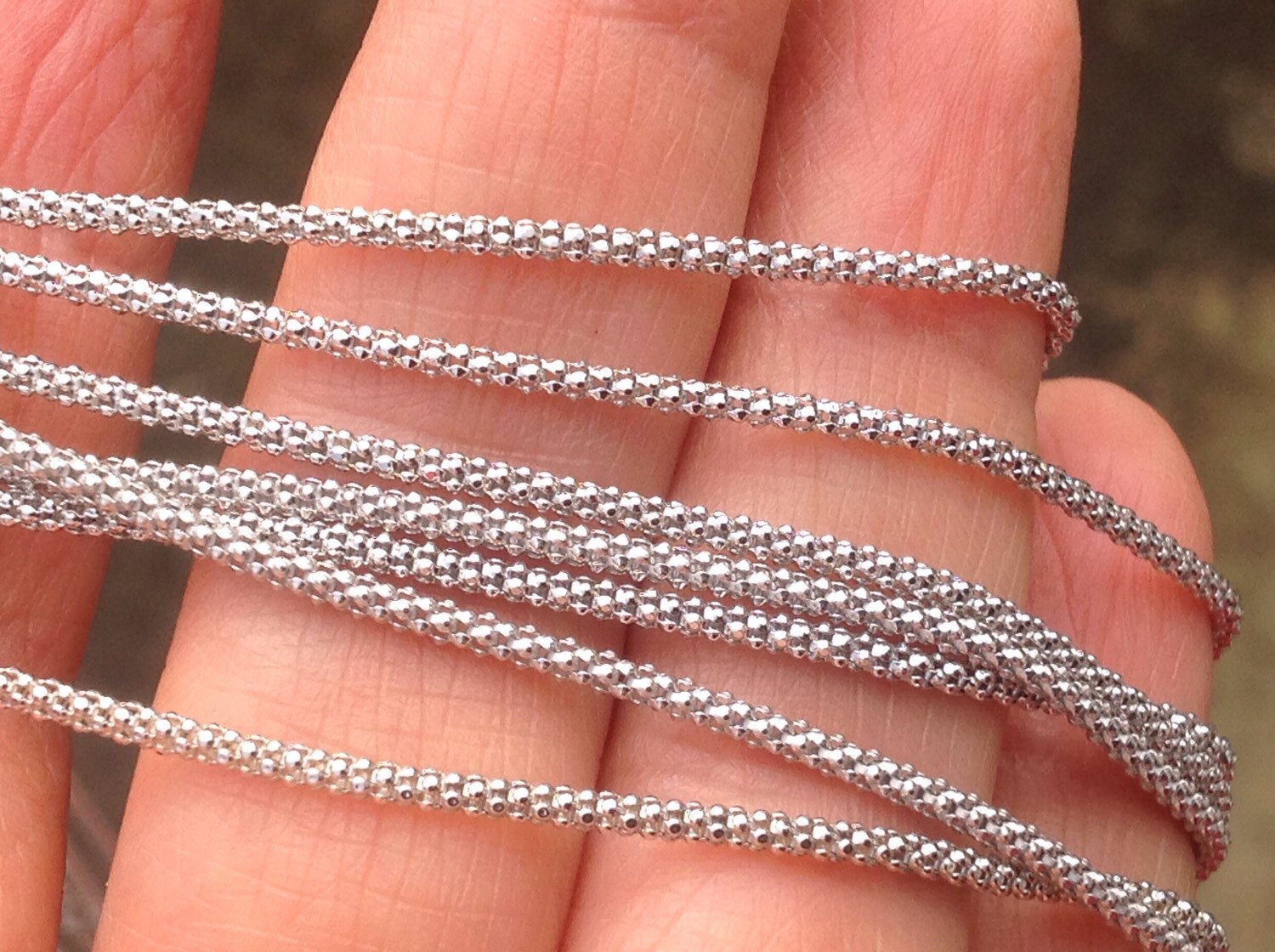 Sterling Silver Necklace Chain for Women Kid's Chain | Etsy