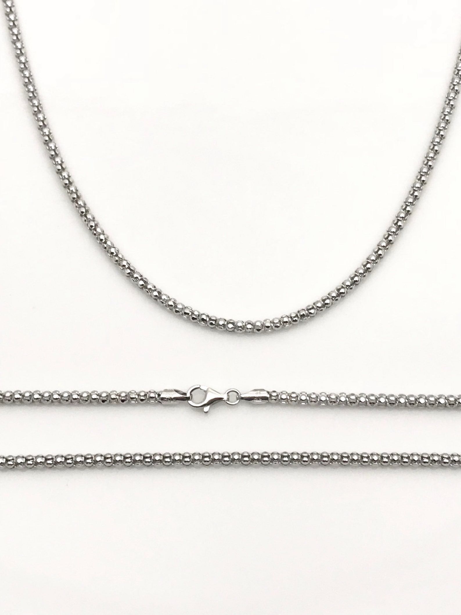 Sterling Silver Necklace Chain for Women Kid's Chain - Etsy