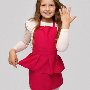 Matching Mommy and Me Aprons, Pink Color Aprons Set for Mom and ...