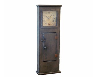 Country Primitive Wall Clock - Etsy