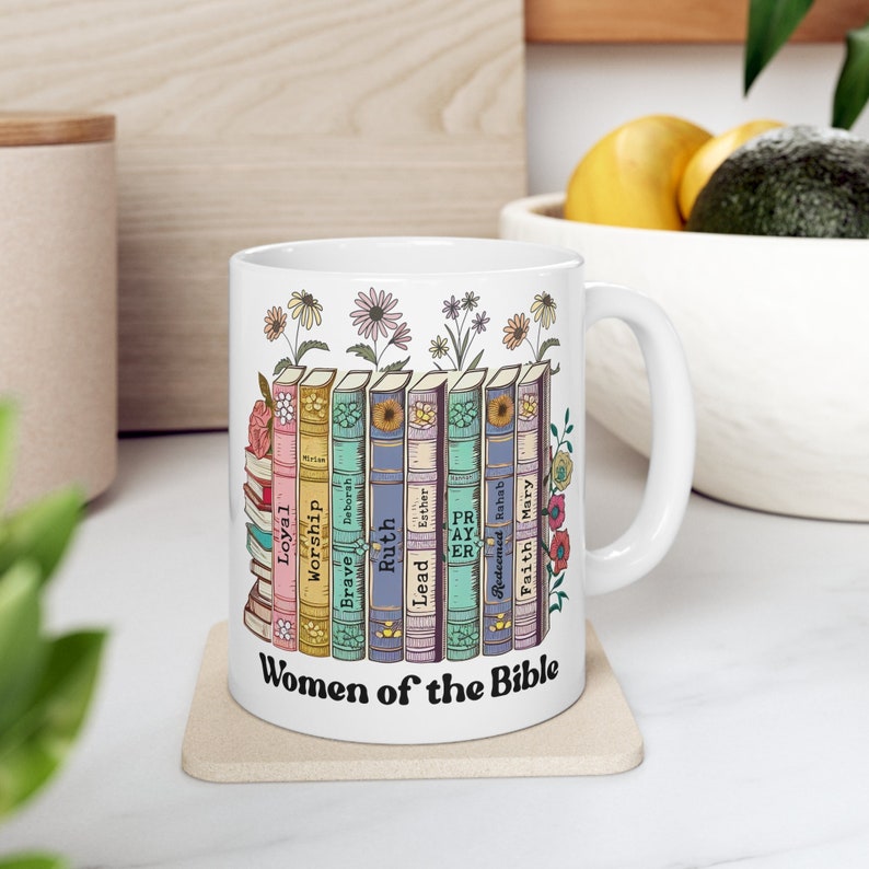 Women of the Bible Coffee Mug, Biblical Coffee Cup, Spiritual Gift ...