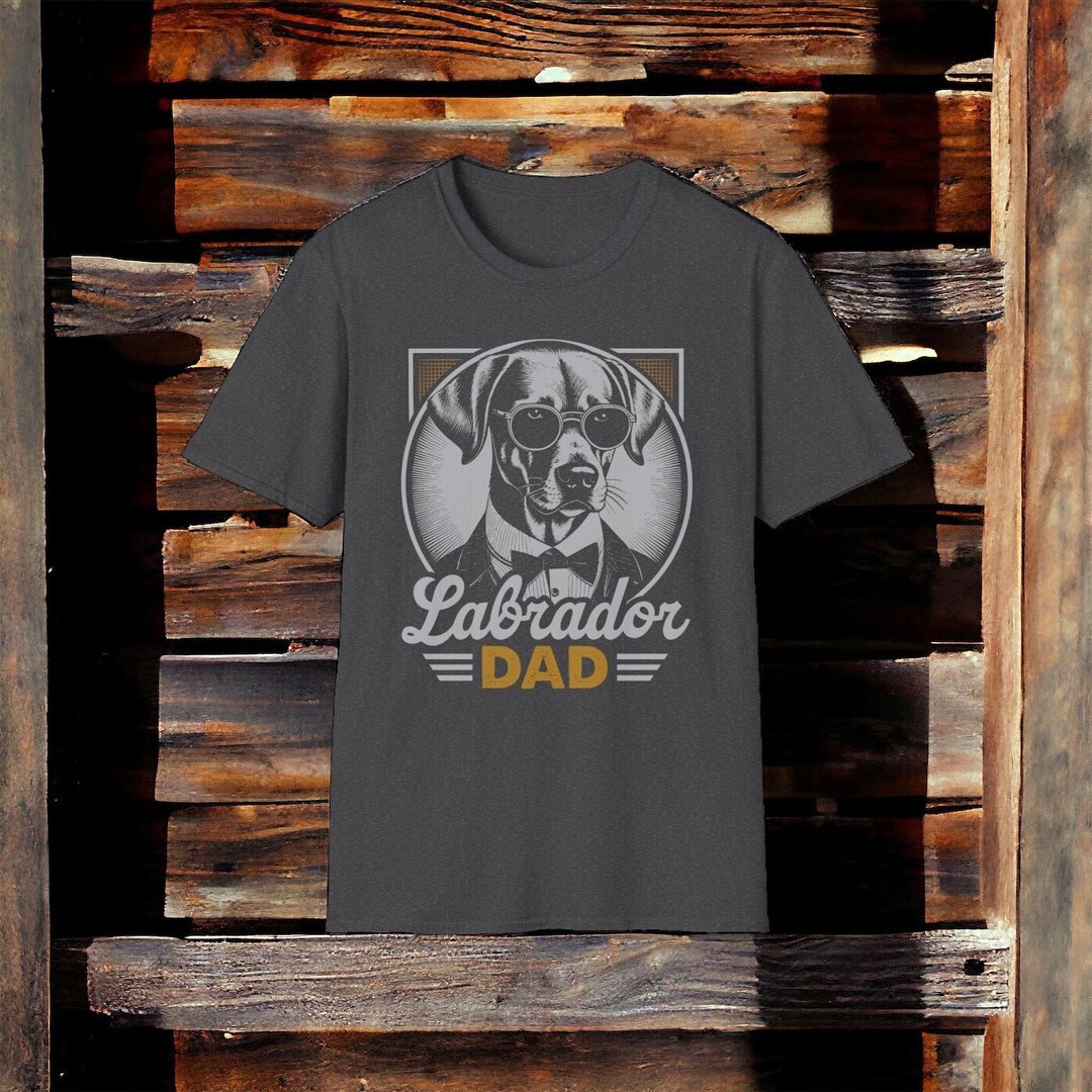 Labrador Dog Dad Shirt, Dad Lab Shirt, Lab Dog Shirt, Gift for Dad ...