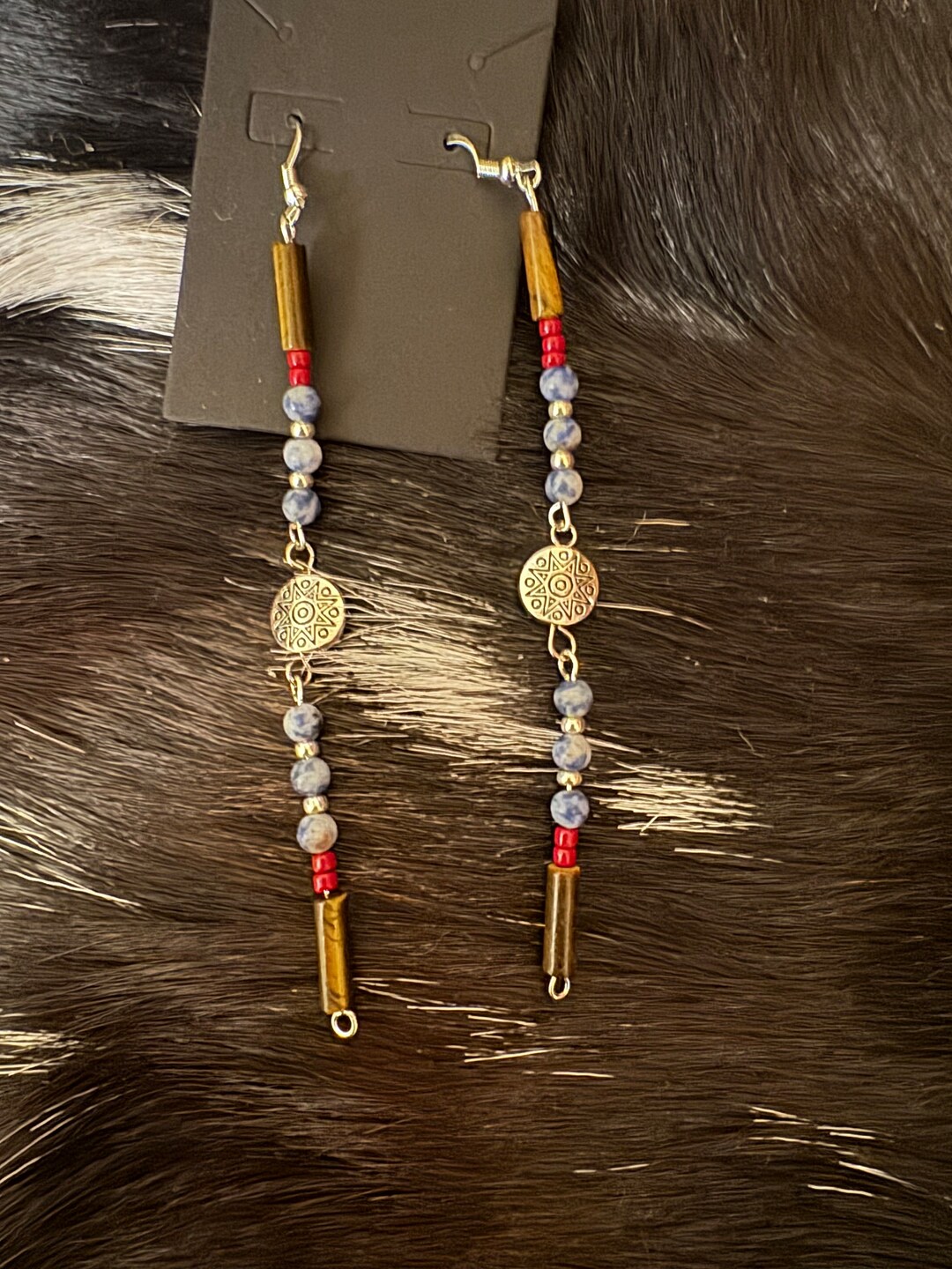 Hanging With the Hippies Moon Drop Earrings - Etsy