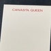 Canasta Queen Deal Open Meld Out Pad - Etsy