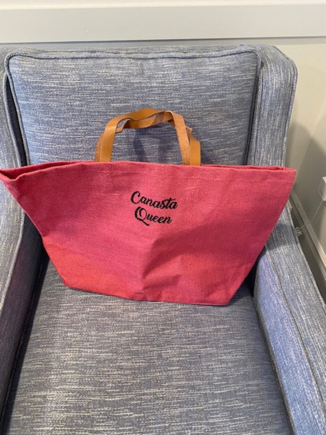 Canasta Queen Themed Tote Bag - Etsy