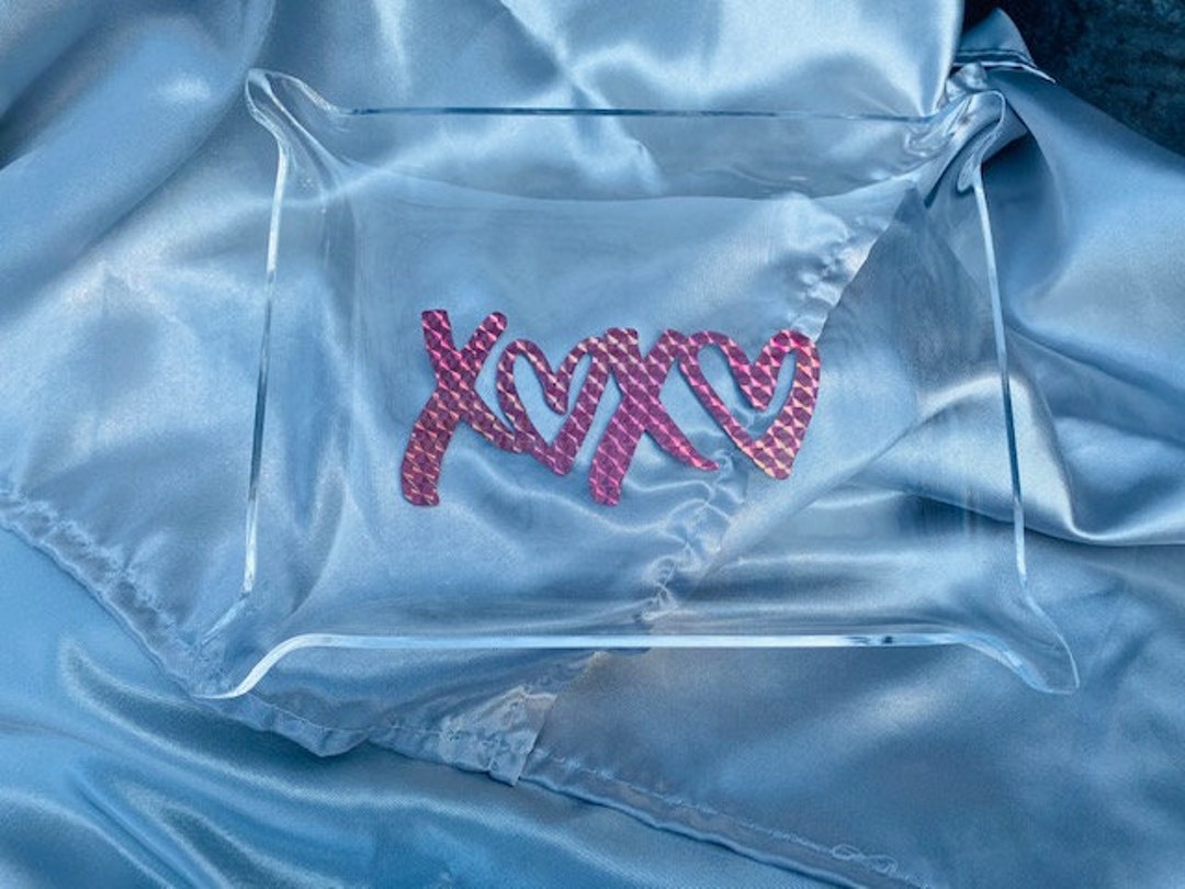 Valentine Heart Themed XOXO Tray - Etsy
