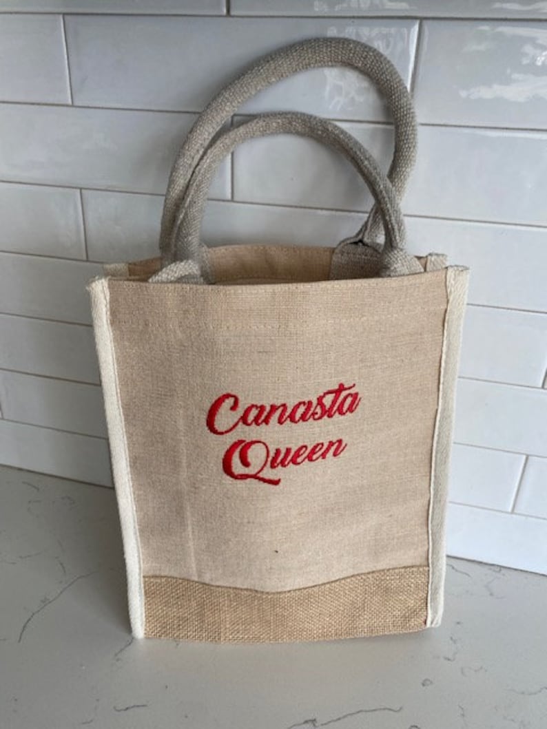 Tote Bag Canasta Themed - Etsy