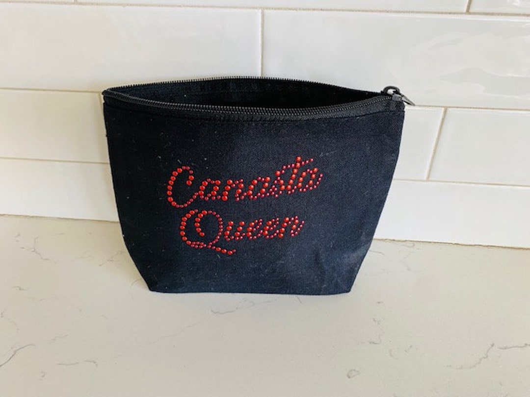 Canasta Queen Themed Pouch - Etsy