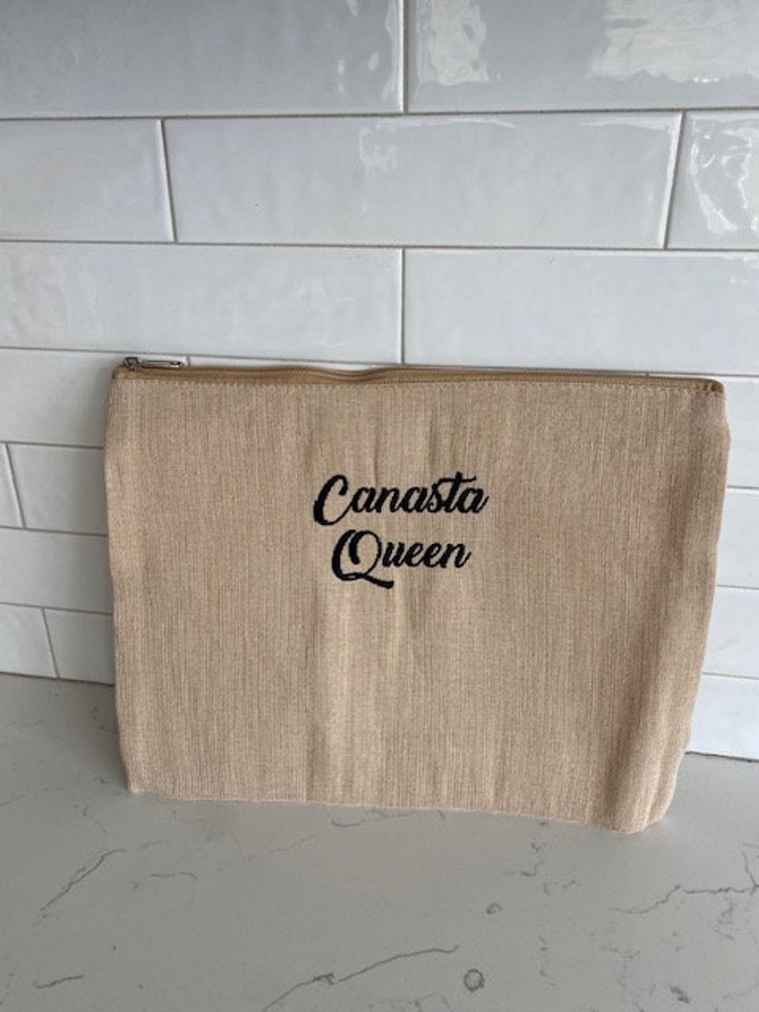 Canasta Queen Pouch - Etsy