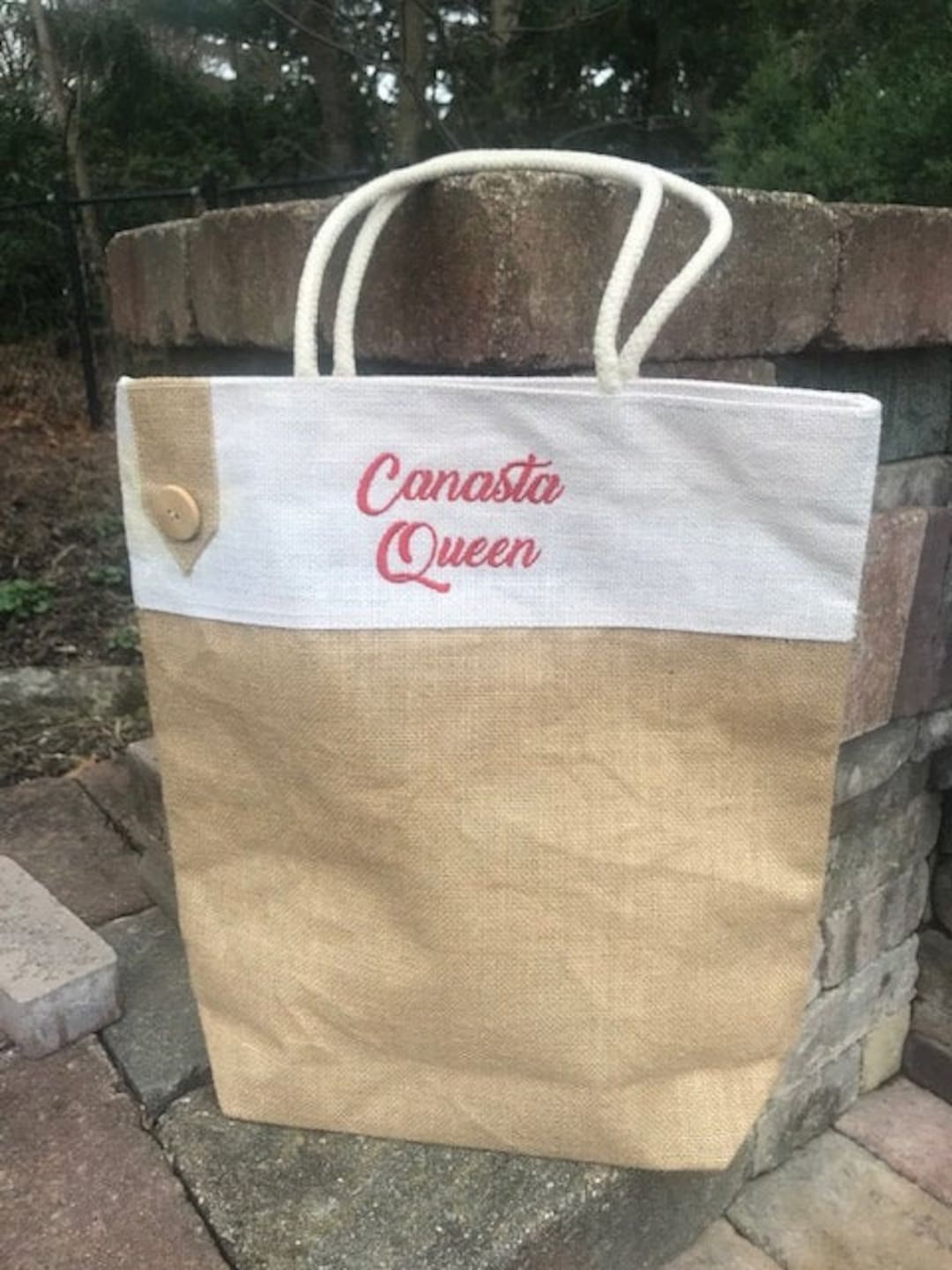 Canasta Queen Tote - Etsy