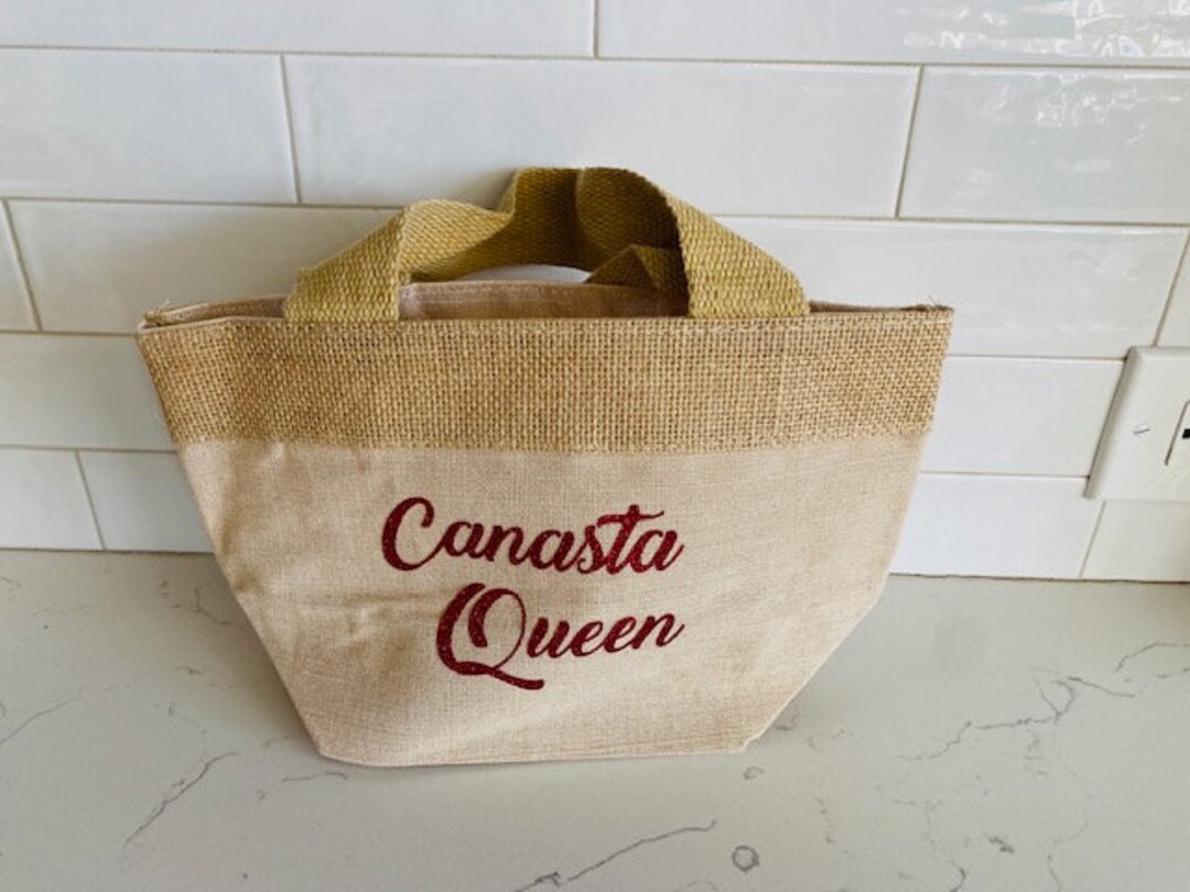 Canasta Queen Themed Tote Bag - Etsy