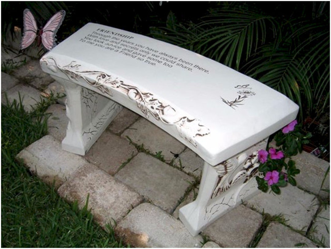 FRIENDSHIP ( STOCK ) for Customization See CUSTOM Friendship Bench - Etsy