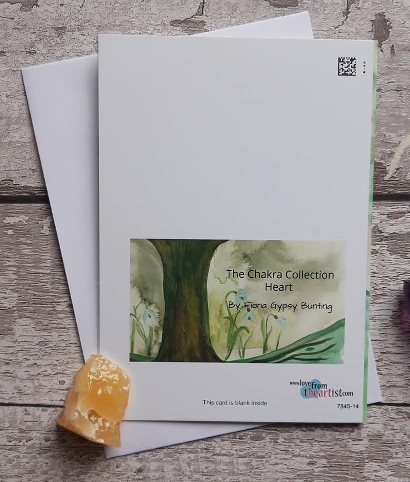 Tree of Life Card Heart Chakra Card Tree Greeting Card | Etsy UK