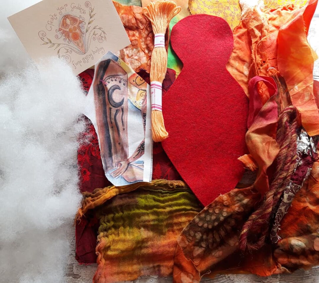 Spirit Doll Kit, Goddess Doll Kit, Sew a Goddess Kit, Sew a Spirit Doll ...