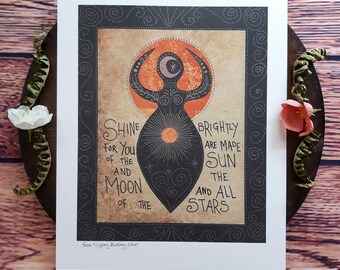Pagan Goddess Art | Etsy