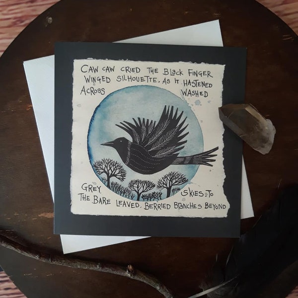 Crow Art - Etsy
