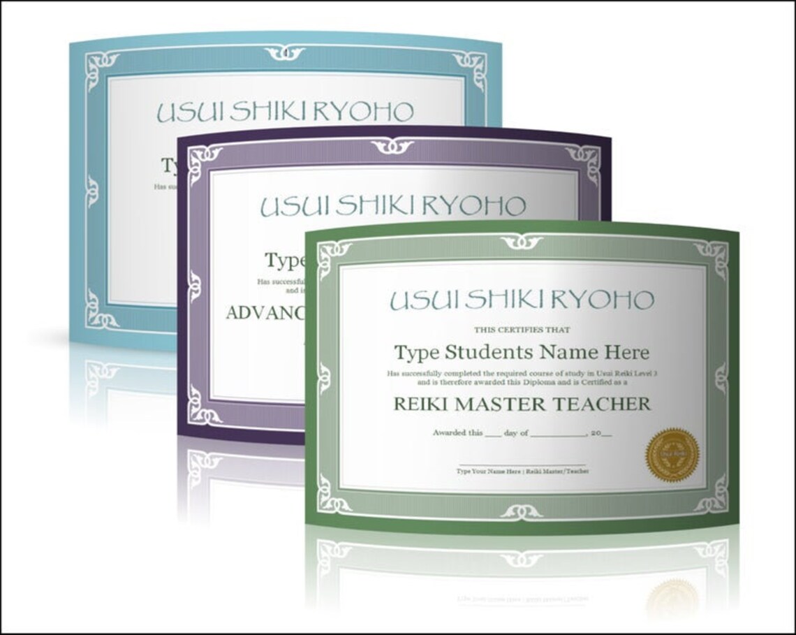 REIKI Level 3 Learning and Teaching Course Manual Reiki | Etsy