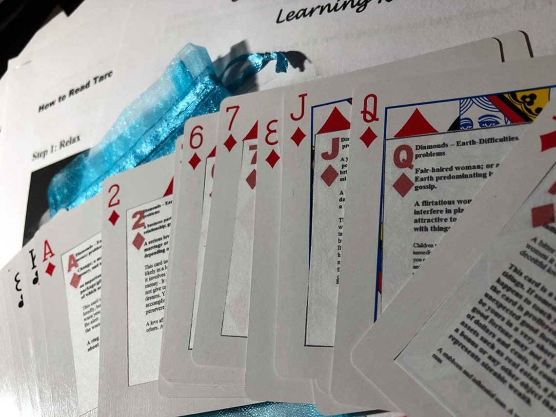 Tarot Card Deck Bundle Training Tarot Deck Cartomancy EASY | Etsy