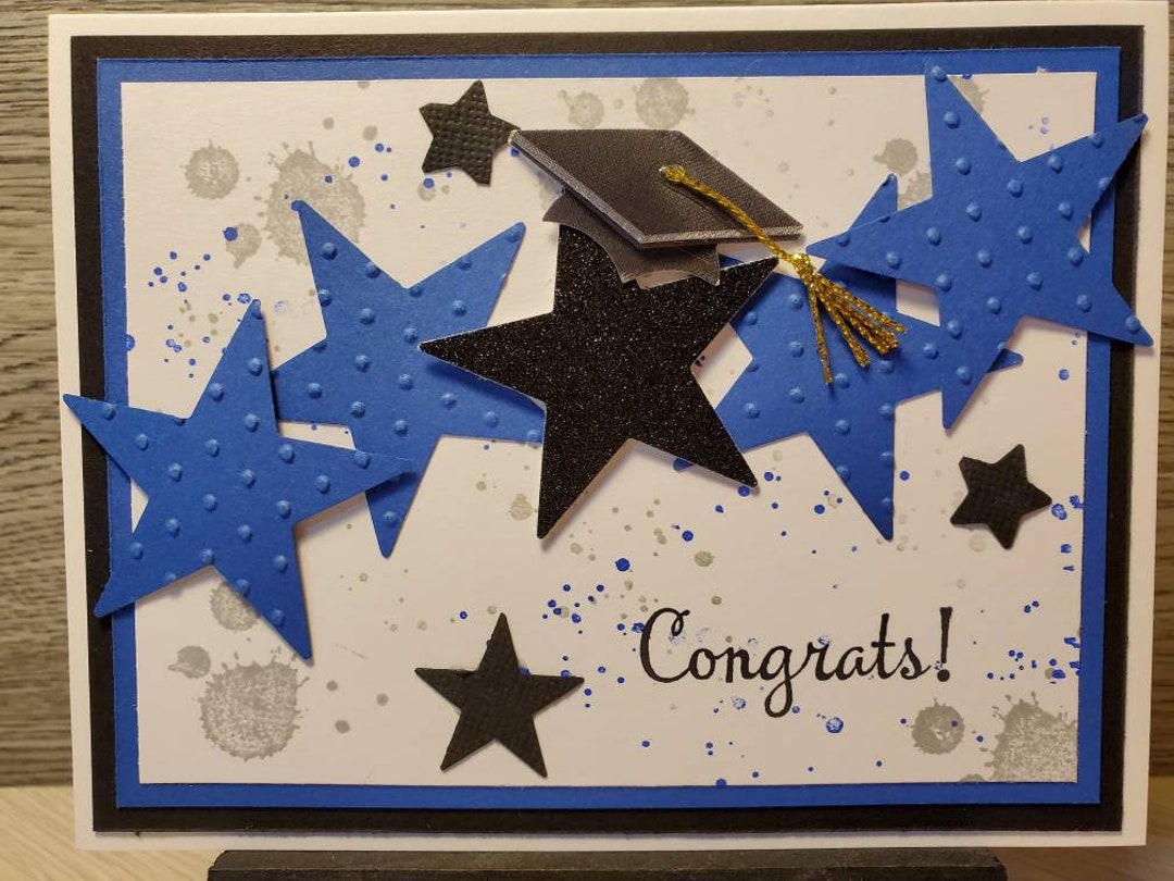 Handmade Graduation Card - Etsy