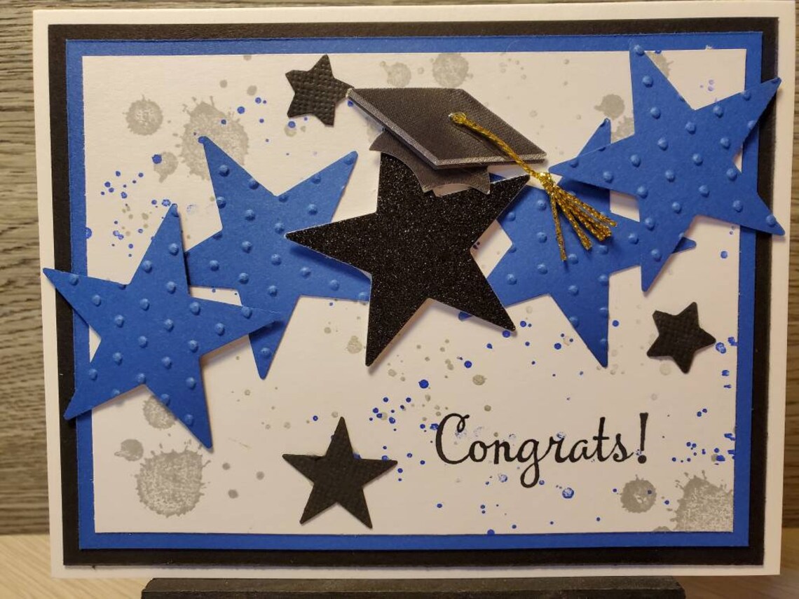 Handmade Graduation Card - Etsy