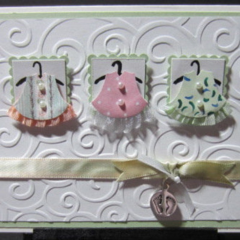 Handmade Baby Card - Etsy