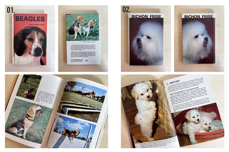 Vintage Dog Breed Books Vintage Book Decor Dog Books Pet - Etsy