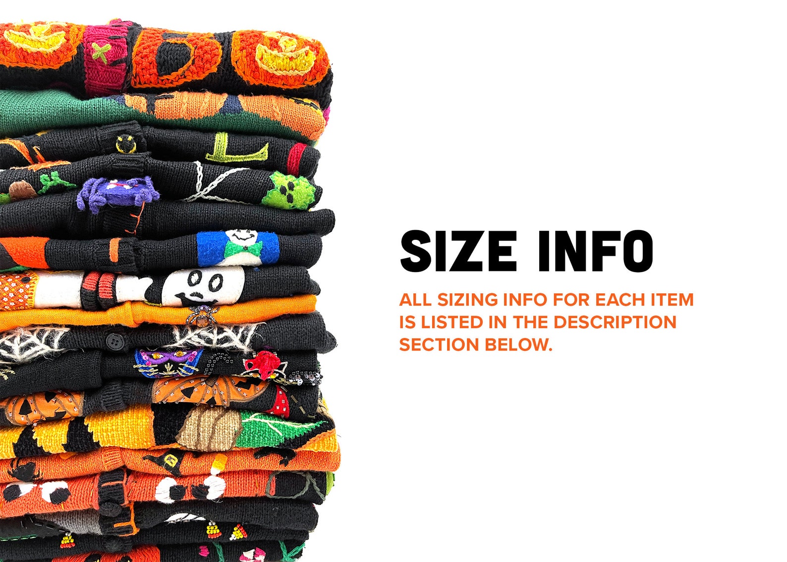 Vintage Ugly Halloween Sweaters All Sizes Tacky Halloween - Etsy