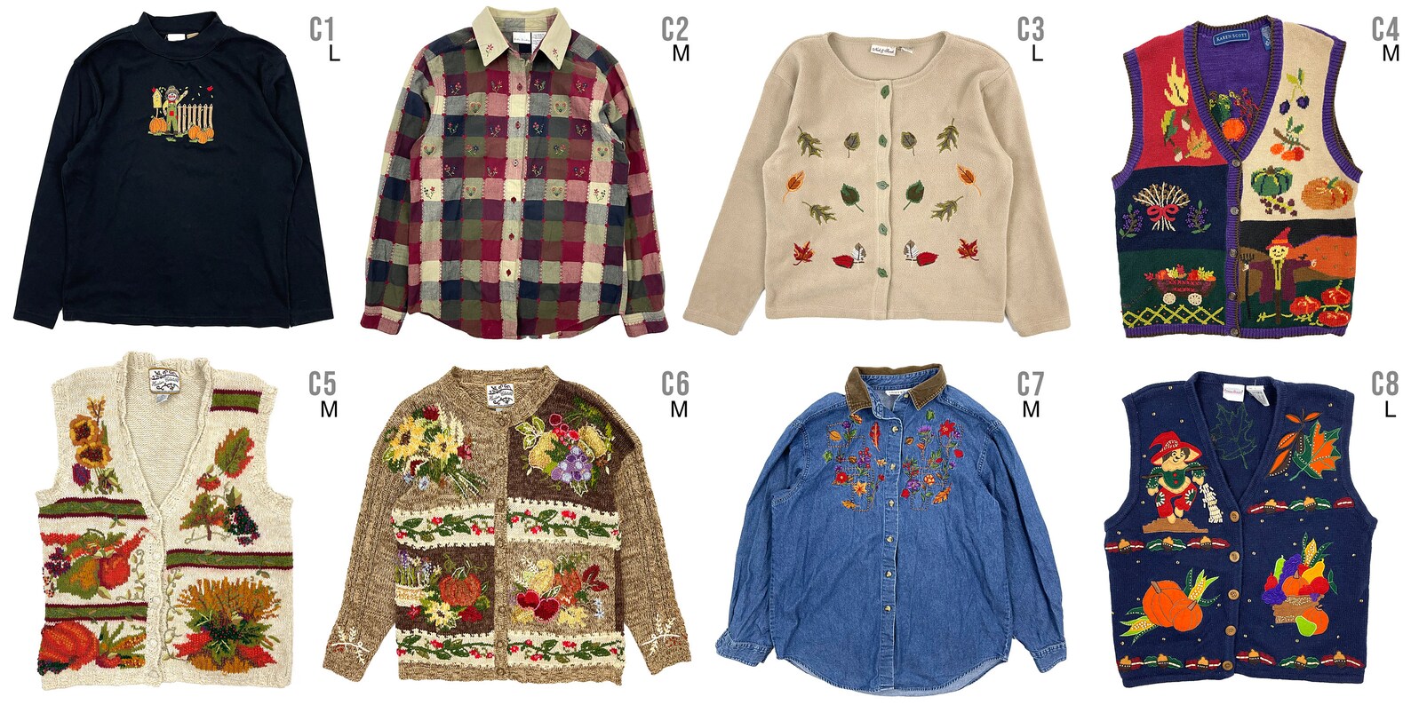 Vintage Ugly Halloween Sweaters All Sizes Tacky Halloween - Etsy